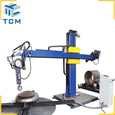 China TCM-YT automatic buffing machine for stainless steel tanks and dishes surface polishing grinding for sale