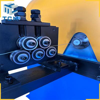 China Steel round wires descaling machine with dust collector automatic polishing machine from Trancar Industries for sale