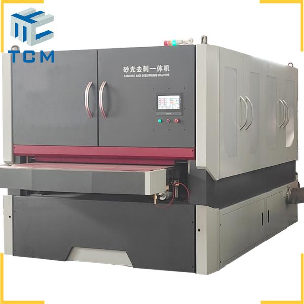 Quality Steel Sheet metal work piece sanding deburring edge rounding machine for sale