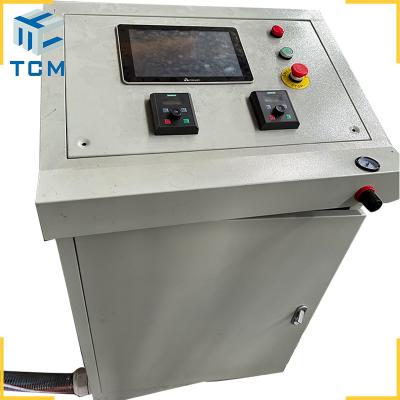 China Stainless steel tank cap vessel head PLC full automation polishing machine from Trancar Industries for sale