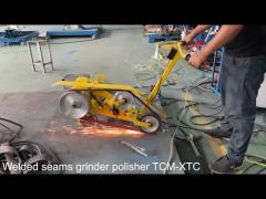 Easy Operate Steel Sheet Surface Welded Joints Grinder Handle Polisher