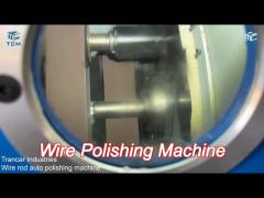16mm  carbon steel rod grinding machine aluminum wire buffing machine