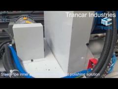 interior automatic pipe polishing machine 89mm small diameter pipe surface polisher