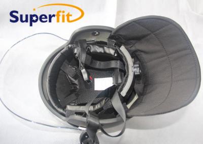 China Riot helmet with adjustable wearing system for sale
