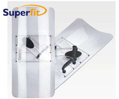 China Anit riot shield with PC arm rest for sale