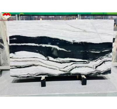 Cina Tavole di scalinata lucidate in marmo bianco Panda moderno per la progettazione di case e hotel in vendita