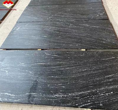 Cina Via Lattea Granito Nero Piastrelle tagliate a misura per un modello di pavimento classico ed elegante in vendita