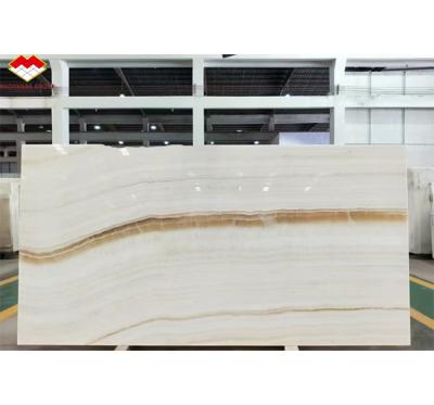 Cina Moderno stile di design alberghiero trasparente lamiera di marmo di giada bianca per pareti e pavimenti in vendita
