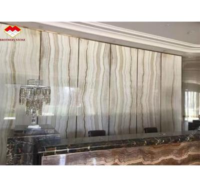 Cina Moderno stile di design alberghiero trasparente lamiera di marmo di giada bianca per pareti e pavimenti in vendita