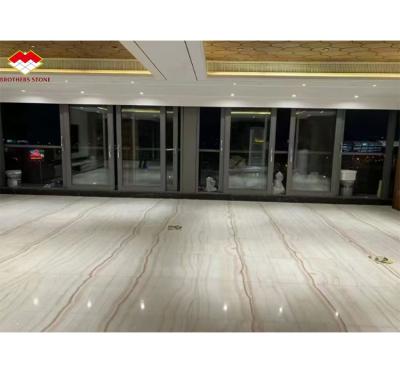 Cina Moderno stile di design alberghiero trasparente lamiera di marmo di giada bianca per pareti e pavimenti in vendita