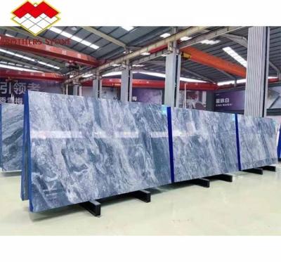 China Calcite Marble Stone Luxury Polished Borders for Living Room Wall Backsplash Floorings for sale