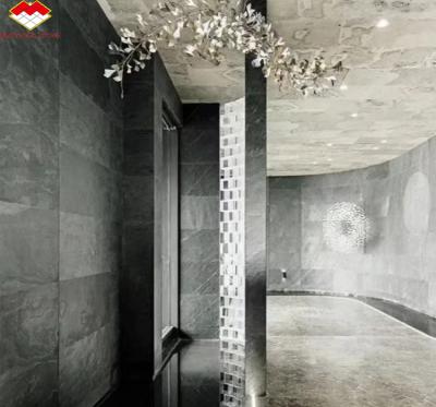 Cina Design grafico degli interni degli alberghi Pietra naturale flessibile Pannello di rivestimento per pareti in vendita