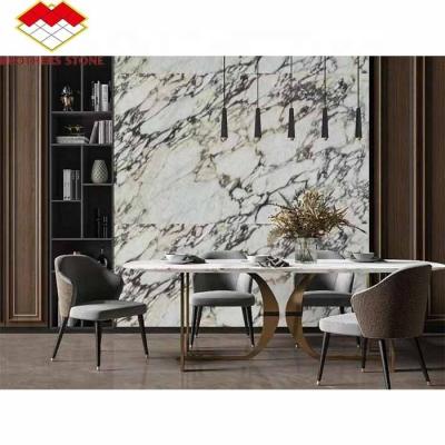 China Decoratief wandpaneel van gepolijst vioolmarmer Een prachtig brandpunt voor interieurs Te koop