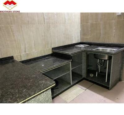 China Park Moderne Britse Bruine Granit Steen Gepolijst Oppervlak voor Keuken Borden Design Te koop