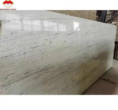 China 2700 kg/m3 Densidad de granito Losas de granito blanco indio moderno para proyectos de diseño gráfico en venta