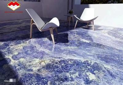 Cina Marmo africano di lapis trasparente, marmo di sodalite, marmo blu, marmo di onice, tipo Yunfu in vendita