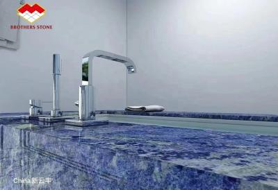 Cina Marmo africano di lapis trasparente, marmo di sodalite, marmo blu, marmo di onice, tipo Yunfu in vendita