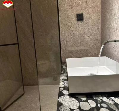 China Italiaanse Kwong Grijs Marmer Moderne Slab Hotel Badkamer Muurpanelen Gepolijste vloertegel Te koop