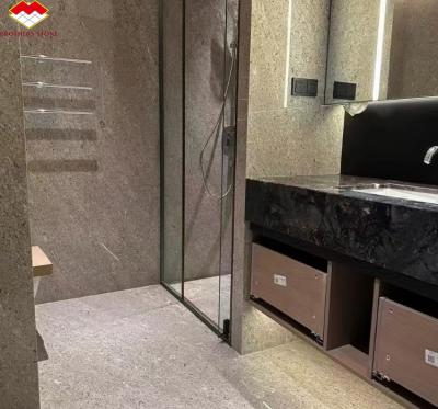China Italiaanse Kwong Grijs Marmer Moderne Slab Hotel Badkamer Muurpanelen Gepolijste vloertegel Te koop