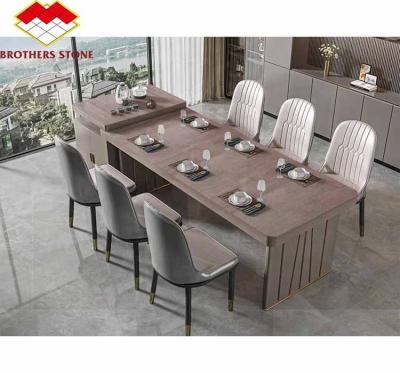 Cina Moderne scale e piastrelle in granito rosso tagliate su misura con superficie antiscivolo lucidata in vendita