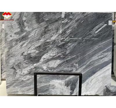 China Design de interiores de hotel Calcite Marble Step Pavimento e escadas com luz em Florença Cinza à venda