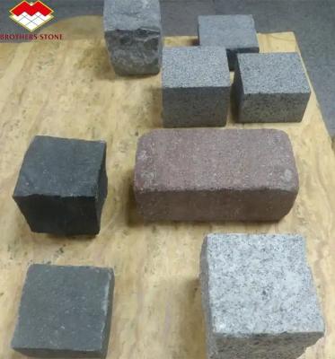 China Mejorar los exteriores de su hogar con cortar a tamaño gris Granito Cubo de Piedra 10x10x10 en venta