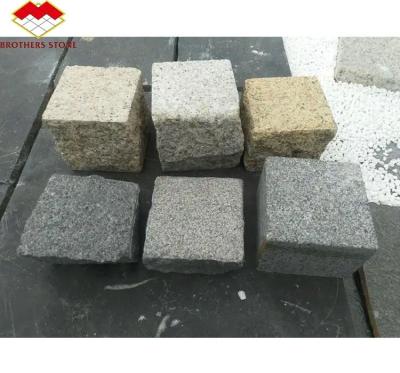China Mejorar los exteriores de su hogar con cortar a tamaño gris Granito Cubo de Piedra 10x10x10 en venta