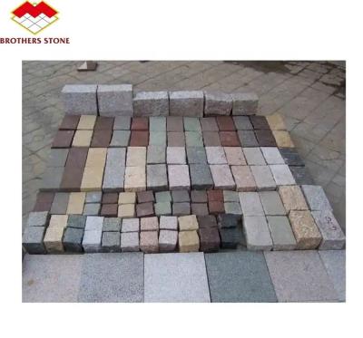 China Mejorar los exteriores de su hogar con cortar a tamaño gris Granito Cubo de Piedra 10x10x10 en venta