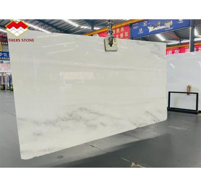 Cina Modello di design alberghiero Moderno pannello TV in marmo bianco per il progetto di ristrutturazione della casa in vendita