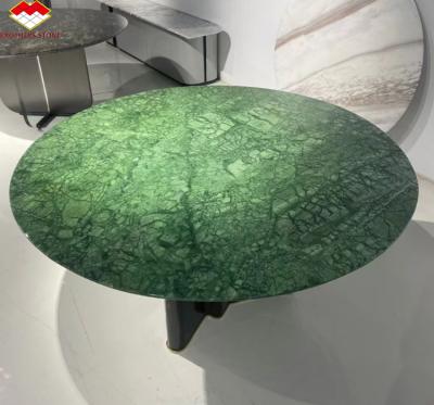 Cina Calcite marmo verde scuro per il design moderno villa bagno lavandino e tavolo da pranzo in vendita