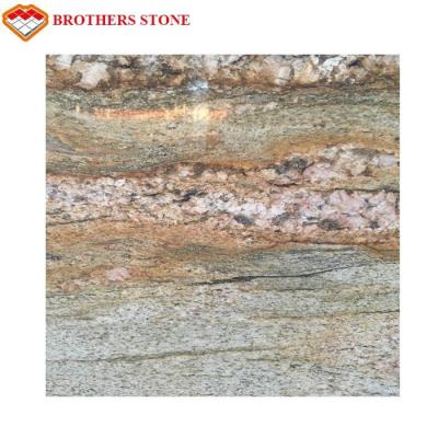 China Natural Stone Kashmir Gold Granite Slab For Floor Tile Or Countertop for sale