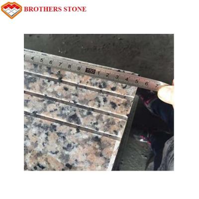 China Peach Red Granite Stone Slabs , Custom Cut Granite Slab Building Material for sale