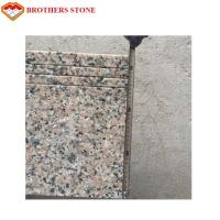 China Peach Red Granite Stone Slabs , Custom Cut Granite Slab Building Material for sale