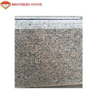 China Natural Stone Cherry Red Granite Tile For Flooring / Wall Cladding for sale