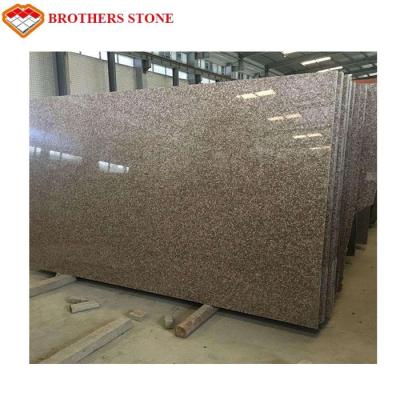 Cina Lastre popolari della pietra del granito G687, dimensione rosa di abitudine delle lastre del patio del granito della pesca in vendita