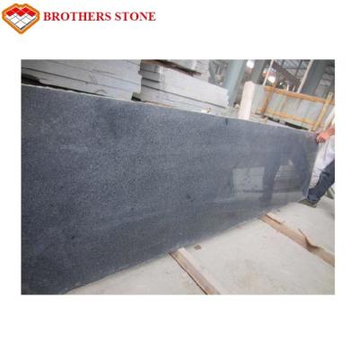 China Padang Dark G654 Granite Flamed For Indoor / Outdoor Floor Paving for sale