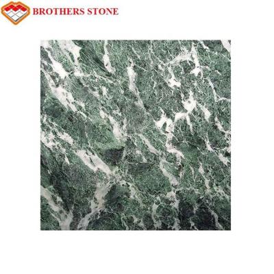 China Professional Verde Issogne Marble Slab Stone , Interior Marble Floor Tile for sale