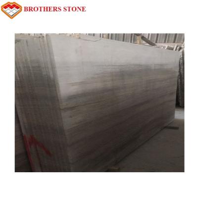 Cina Marmo di legno bianco della vena di Atene, amichevole eco- della grande pietra di marmo della lastra in vendita