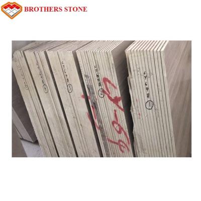 Cina Marmo di legno bianco della vena di Atene, amichevole eco- della grande pietra di marmo della lastra in vendita