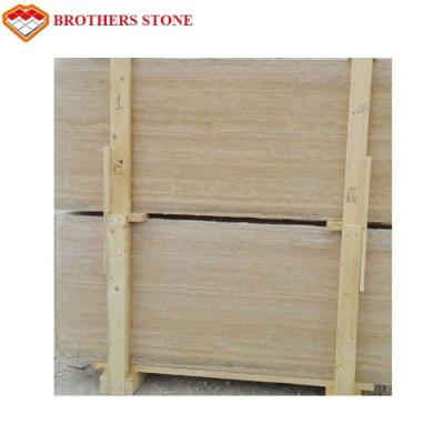 Cina Mattonelle beige del travertino 60x30cm in vendita