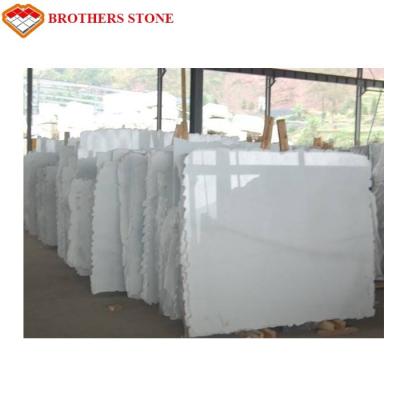 Cina Piastrella per pavimento di marmo bianca di Thassos, mattonelle di pietra di marmo bianche di cristallo pure in vendita