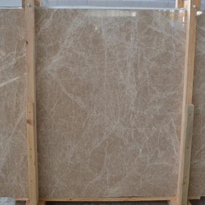 Cina Lastra domestica del marmo di Emperador della luce della decorazione, controsoffitti di marmo del bagno in vendita