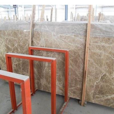 Cina Lastra su ordinazione del marmo di Emperador della luce della Spagna di dimensione, mattonelle di marmo della parete in vendita