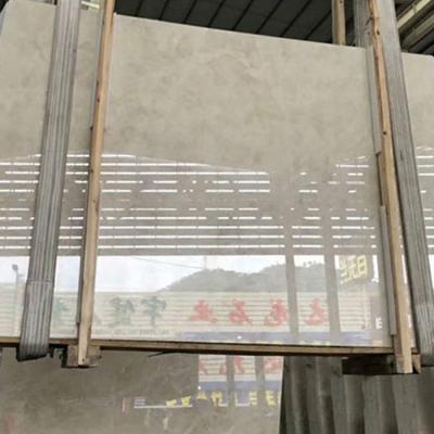China Durable Polished Faux Latte Beige marble Stone Slab 2.73 G/Cm3 Bulk Density for sale