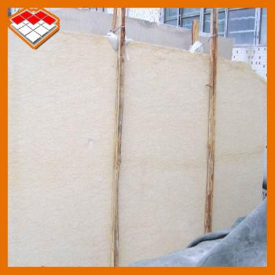 Cina Le lastre di marmo beige delle vene dorate hanno personalizzato la dimensione per la parete/pavimentazione in vendita