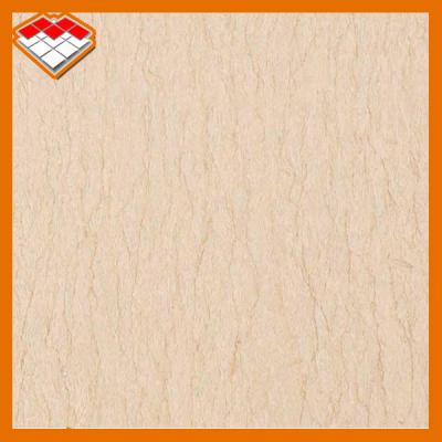 China Golden Veins Beige Marble Stone Slab , Marble Style Bathroom Tiles for sale