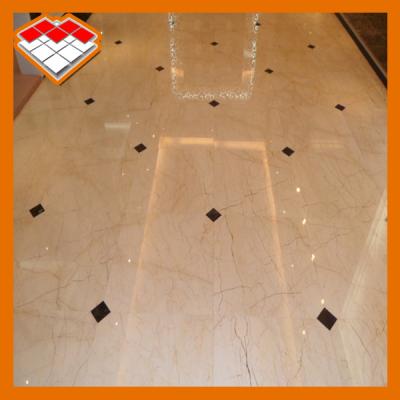 China Turkey Sofitel Gold Marble Stone Slab Elegant Appearance Customized Size for sale