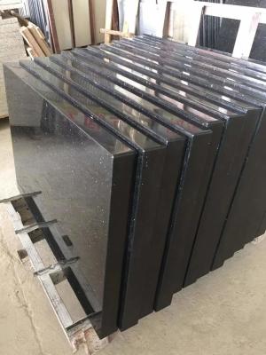Cina Il granito nero di 200mm piastrella le lastre per i ripiani della cucina in vendita