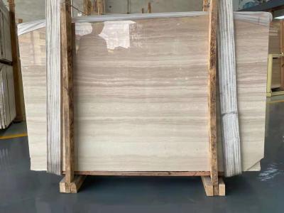 Cina Il conte giallo Royal Wood Grain di Mulge del fiammifero in bustina marmorizza per le mattonelle della scala in vendita