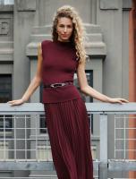 Quality Knit Long Dress - Comfortable and Stylish Knitwear for Women for sale